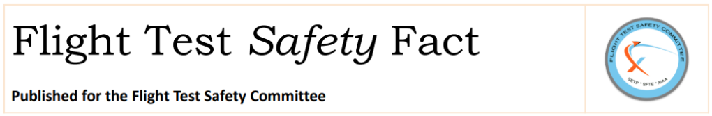 Flight Test Safety Fact, 23-03